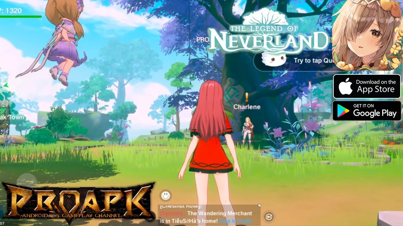 Neverland Adventure Gameplay Android / iOS (3D Open World MMORPG) - YouTube