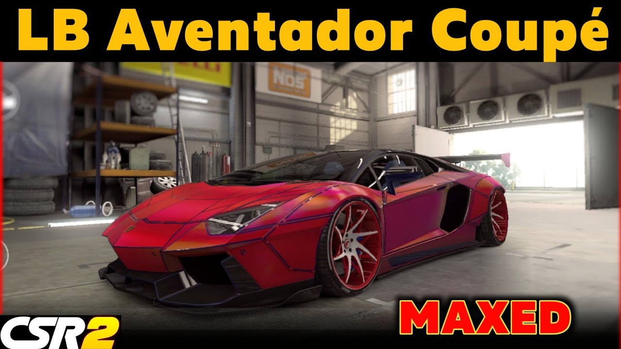 CSR2 LB Aventador Coupe | Tune & Shift for 7.68x Sec | Maxed Tune ...