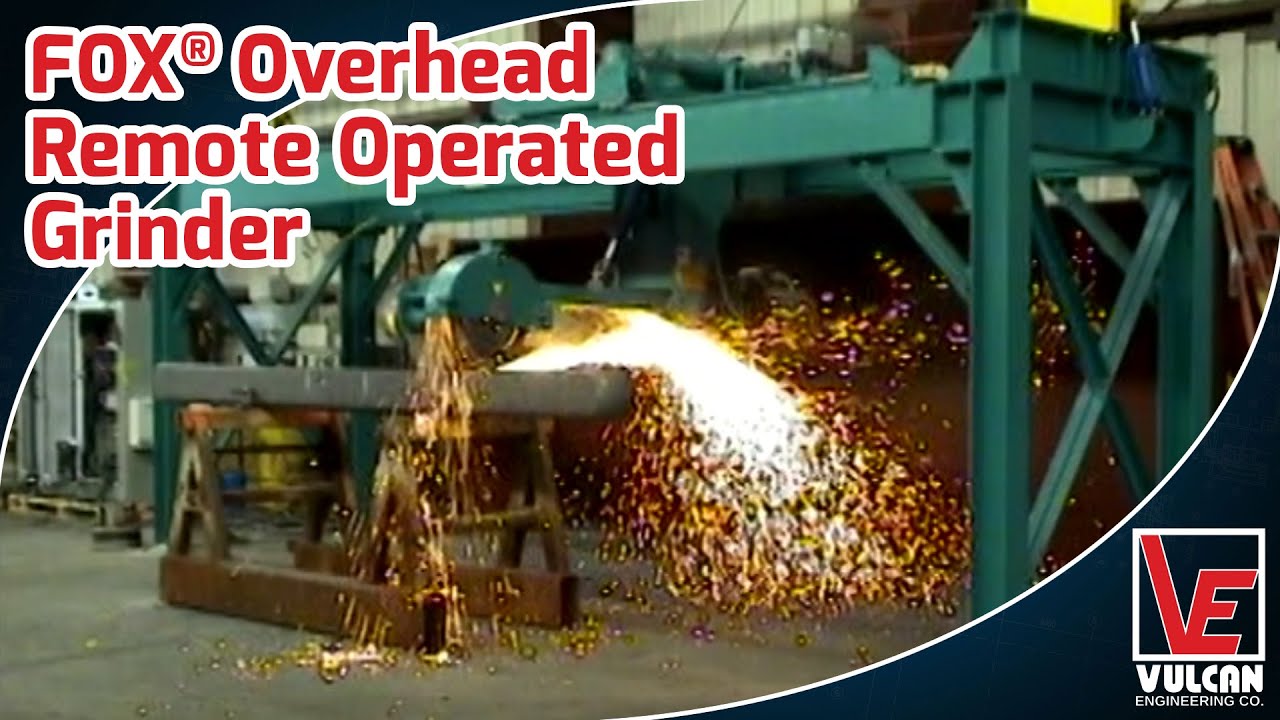 Fox® Overhead Remote Operated Grinder (2) - YouTube