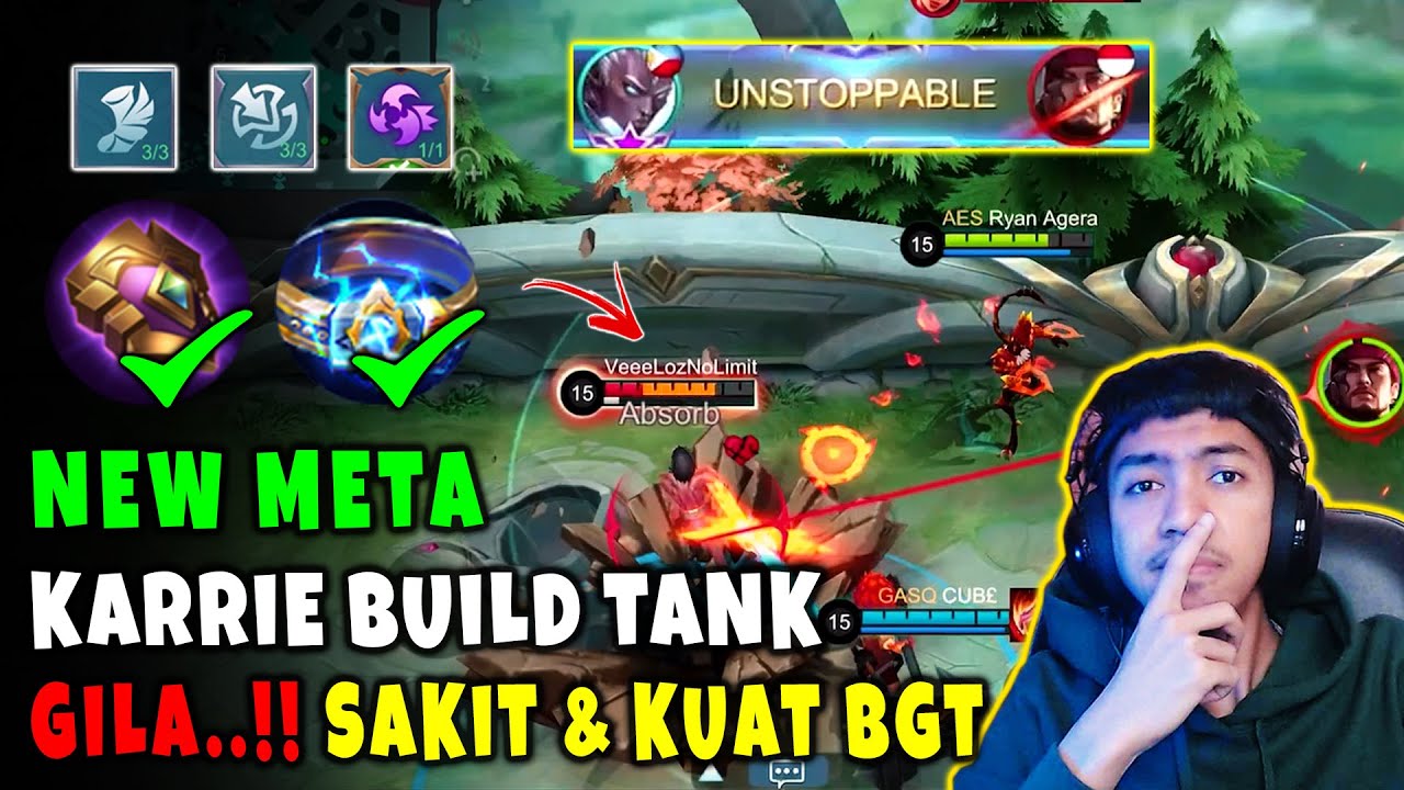 META Terbaru Karrie Build Tank Build Karrie Terkuat dan Sakit - Karrie ...
