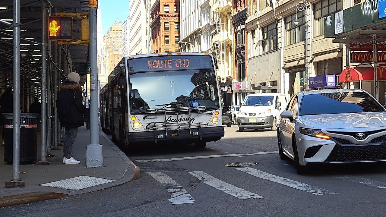 Academy Bus 2008 Nova Bus LFS 2119 On The NYU Route W Shuttle Ride academy-bus-2008-nova-bus-lfs-2119-on-the-nyu-route-w-shuttle-ride