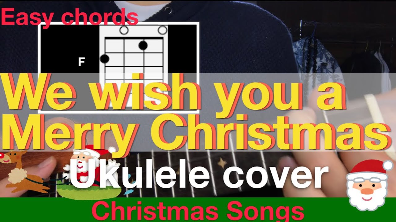 We wish you a Merry Christmas ukulele cover - YouTube