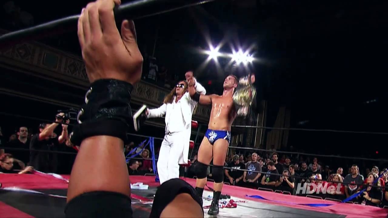 Homicide vs. Roderick Strong - ROH World Title - ROH 9th Anniversary ...
