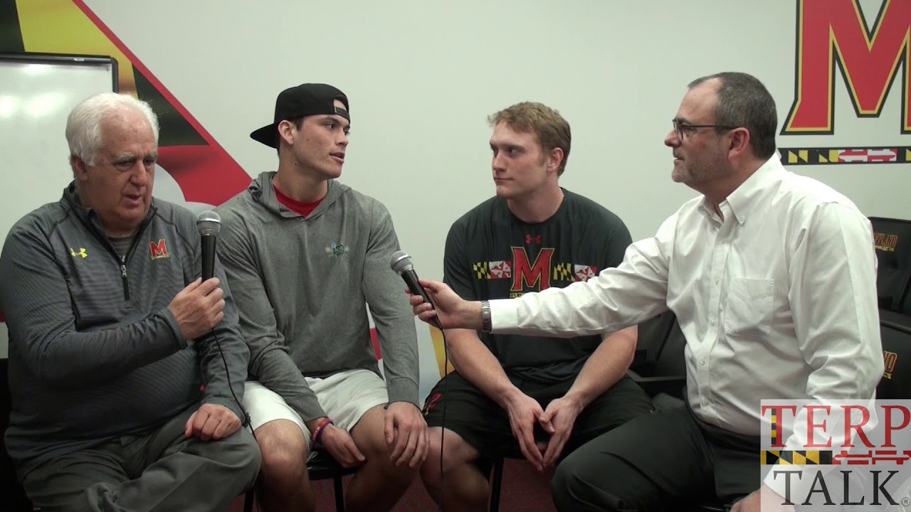 Maryland Lacrosse Bryce Young and Curtis Corley w Bruce and Wayne ...