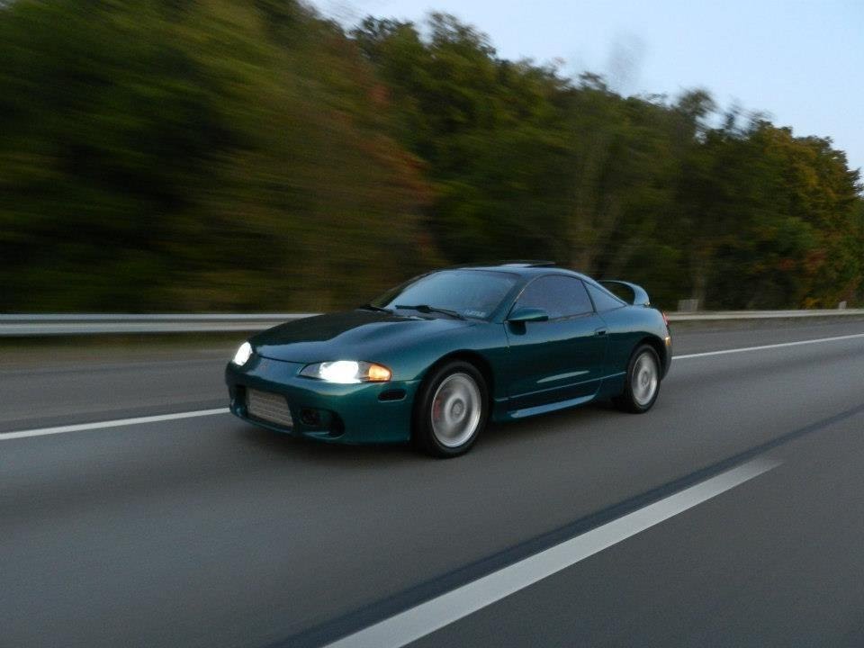 Home Built 97 Eclipse GSX Runs 11's! 1/4 Mile Runs + In-car! - YouTube