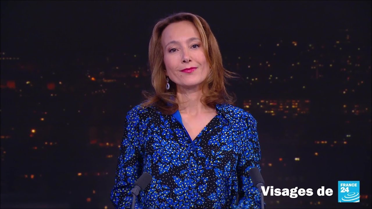 Stéphanie Antoine présente les journaux de début de soirée le 6 février ...