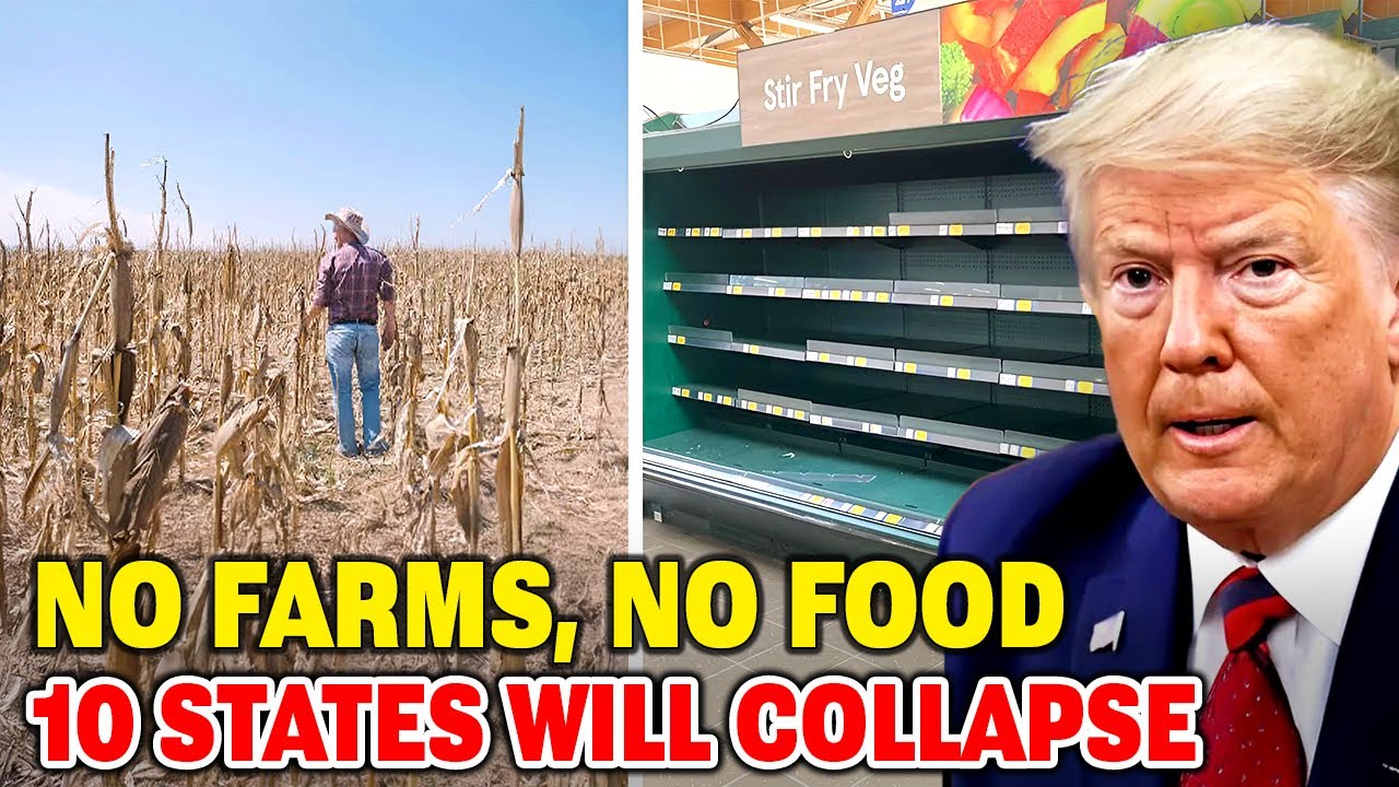 U.S. BIGGEST Farm Collapse, Top 10 States Facing Food Crisis, Empty ...