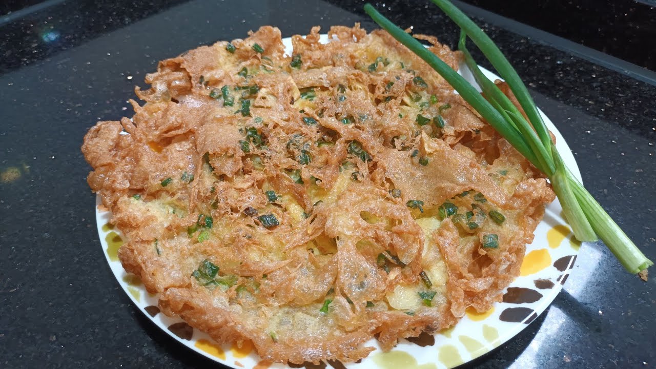 RESEP TELUR DADAR CRISPY SEPERTI YANG LAGI VIRAL DIJOGJA - YouTube