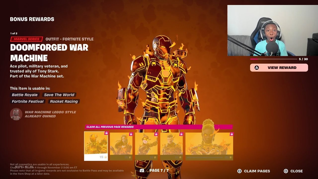 NEW FORTNITE MARVEL UPDATE 😮😮 - YouTube