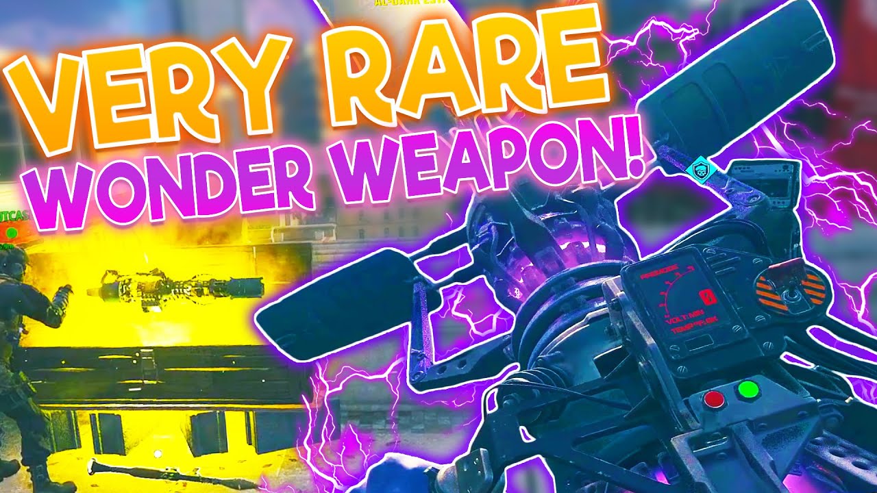 VERY RARE Wonder Weapon in the New MW3 Zombies! - YouTube