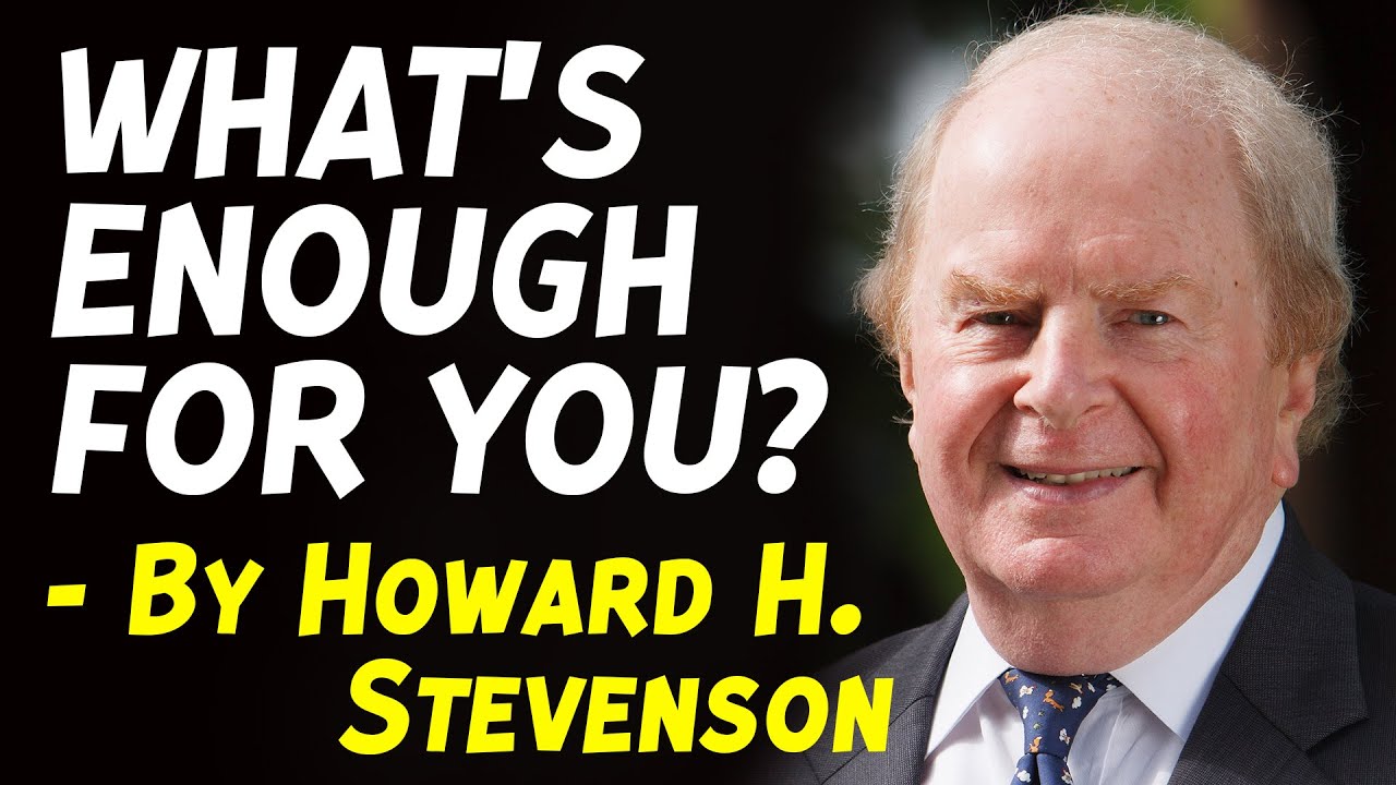 You can do a lot more by helping others. Howard H. Stevenson motivation ...