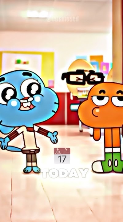 Gumball and Darwin mock each other 💀 #theamazingworldofgumballedit #shorts - YouTube