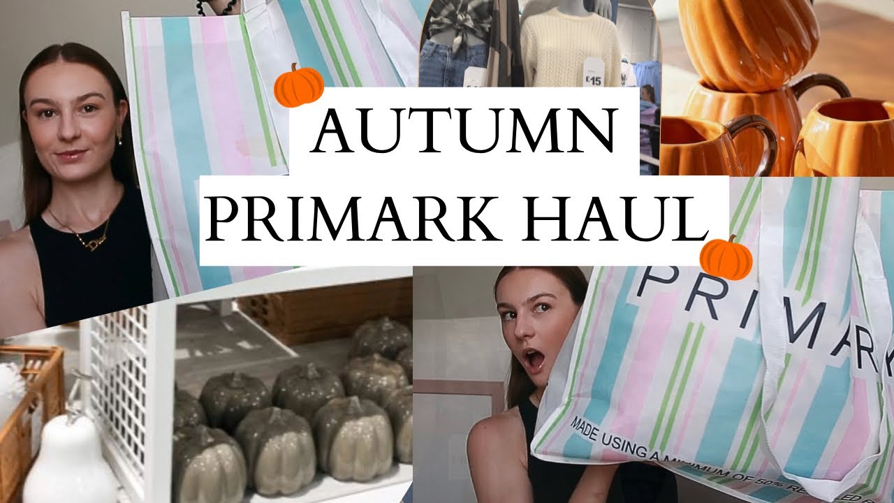 PRIMARK Autumn Haul | - Ella Wynn - YouTube