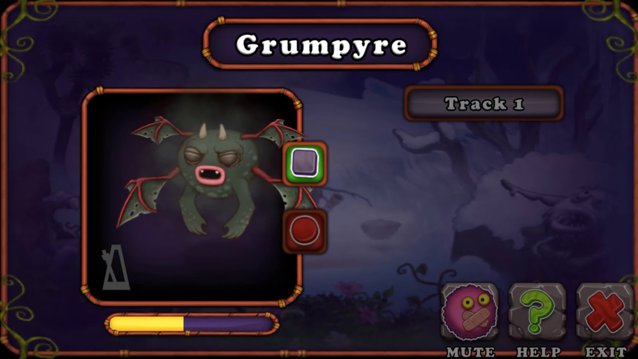 My Singing Monsters All Monster Animations - Grumpyre (Ethereal island) - YouTube