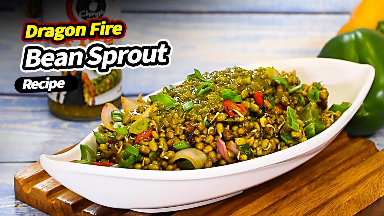 Dragon Fire Bean Sprout Recipe - Spicy and Delicious! Chef Harpal Singh ...