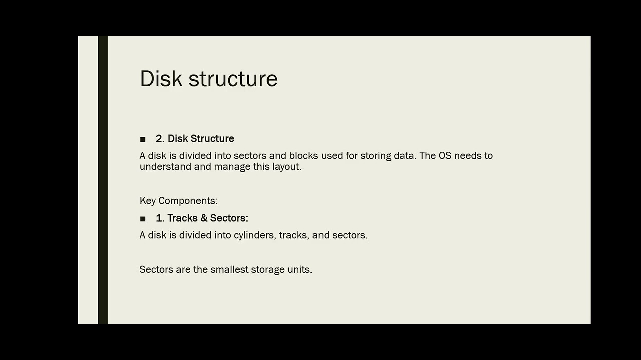 Directory and Disk structure-Operating system - YouTube