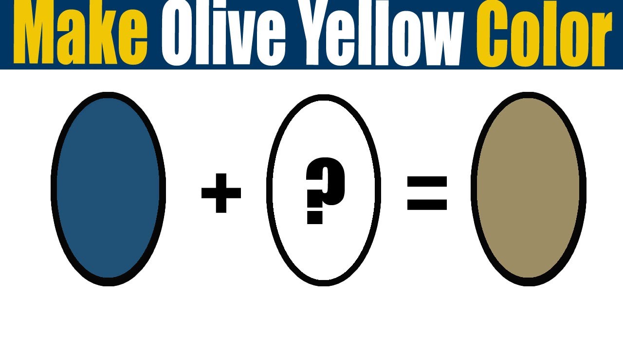 How To Make Olive Yellow Color What Color Mixing To Make Olive Yellow ...