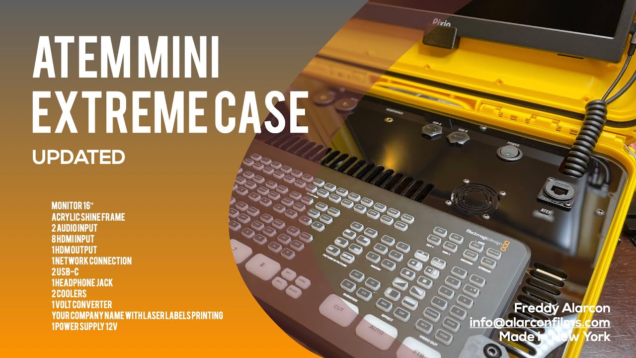 ATEM MINI EXTREME CASE - YouTube