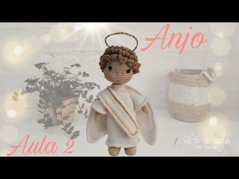 ANJO - Aula 2 - (NetaDeMaria) #amigurumi #sagradafamília #anjo - - YouTube