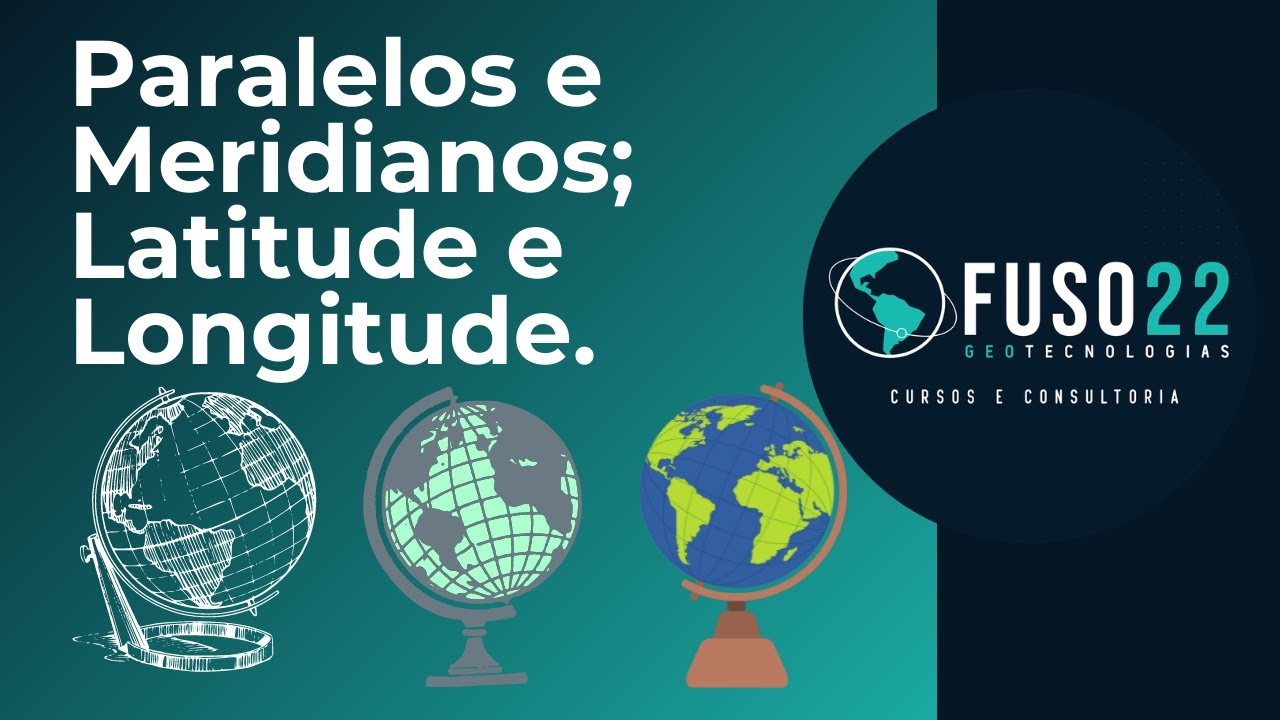Geografia - Aprendendo paralelos e meridianos, Latitude e longitude ...