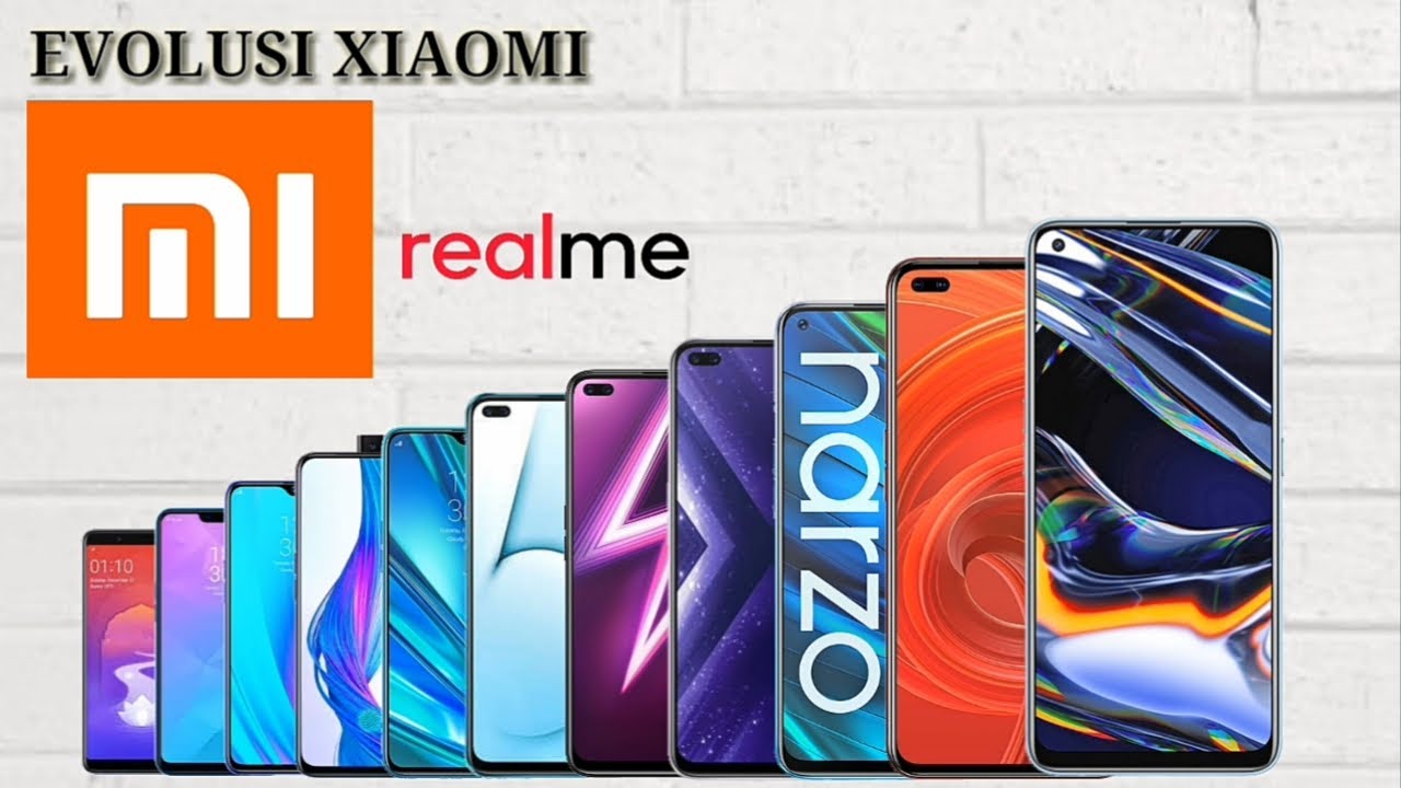Generasi Xiaomi realme series dari tahun 2018-2021 | evolusi Xiaomi ...