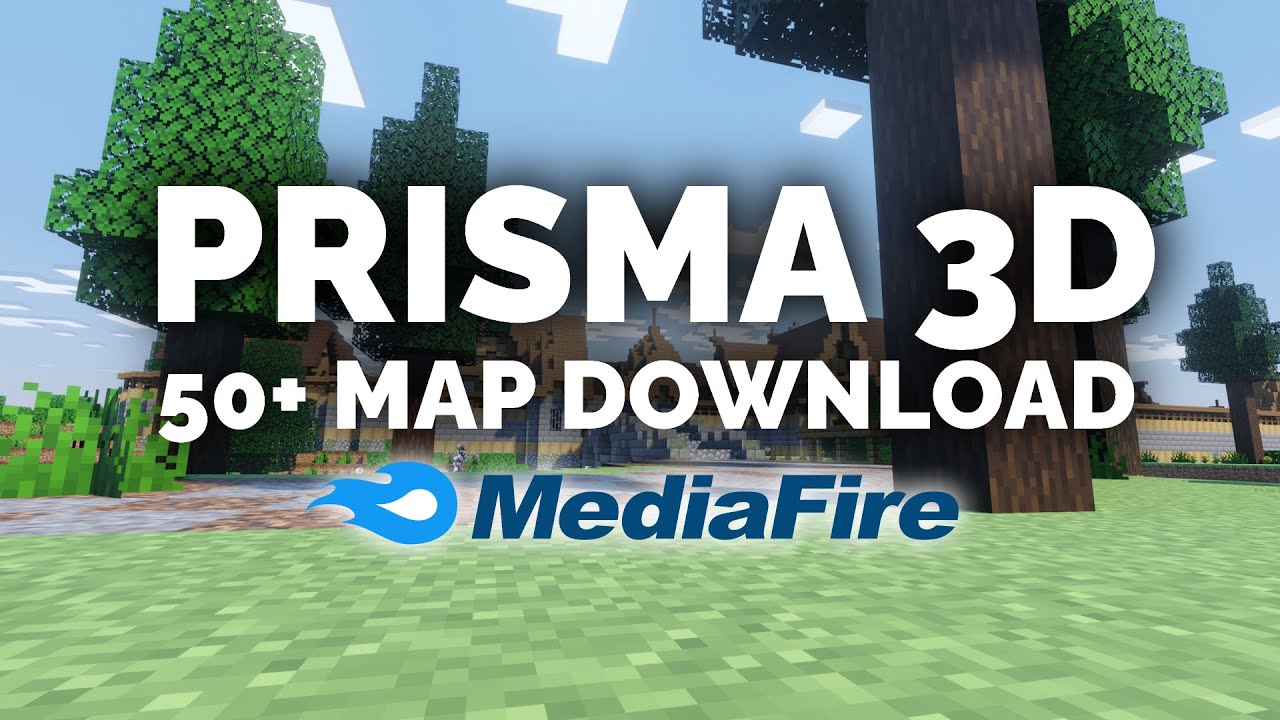 Map Prisma 3D minecraft 50+ Map Free Download - YouTube