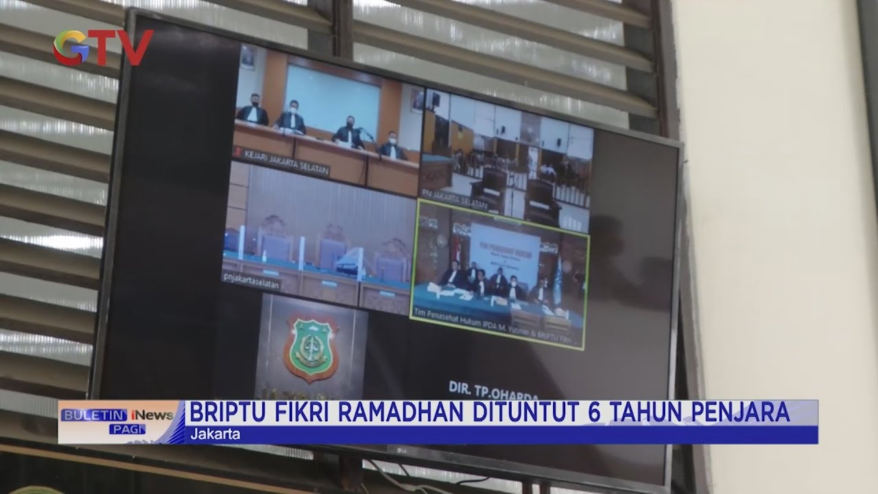 Kasus Penembakan Laskar FPI, Briptu Fikri Ramadhan Dituntut 6 Tahun Penjara #BuletiniNewsPagi 23 ...