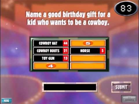 Lets Play Family Feud - Part 1 - YouTube