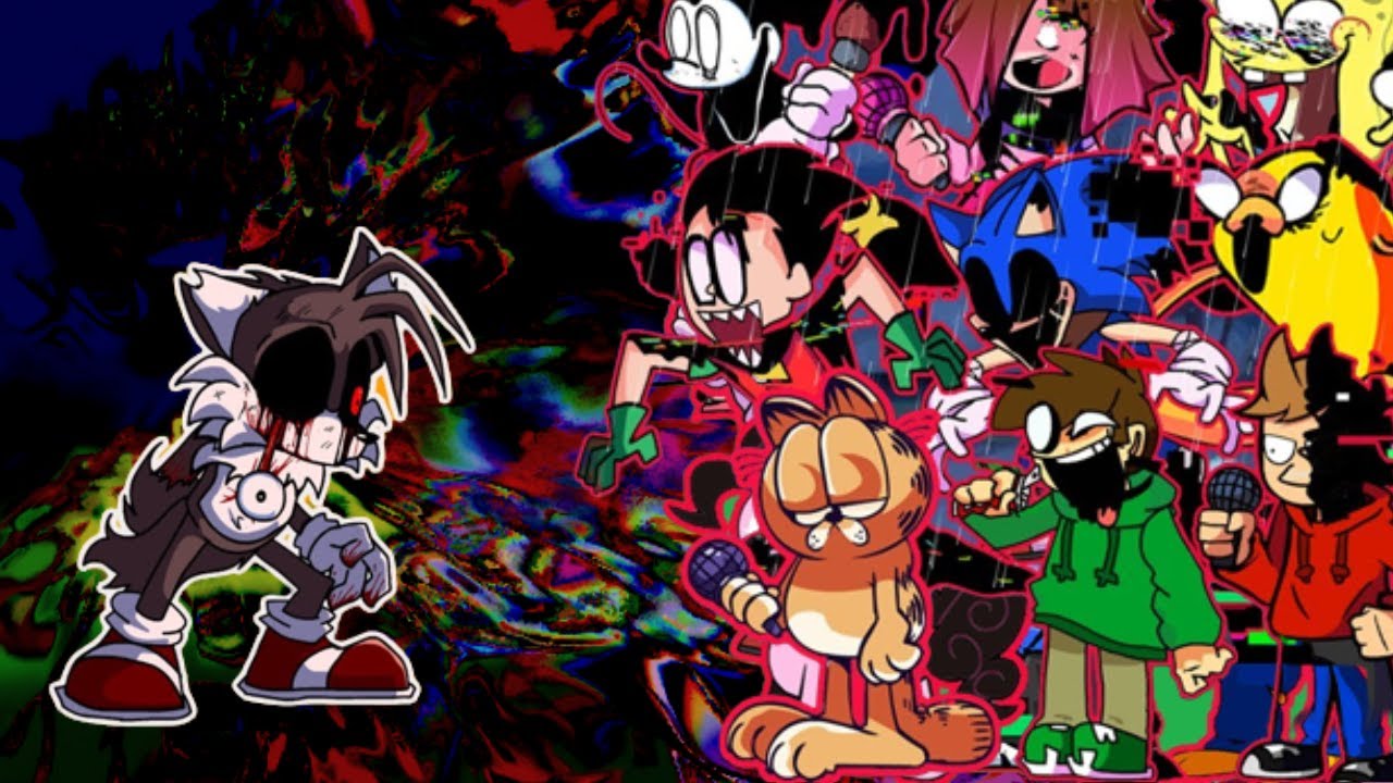 FNF - Sliced V4 But All Pibby Characters Sings It 🎤 (Every Turn a ...