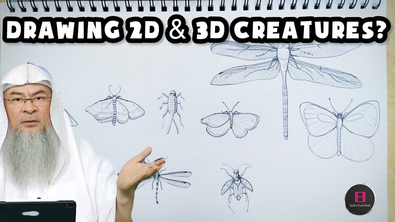 Can we draw 2D or 3D objects like bugs, insects & other living ...