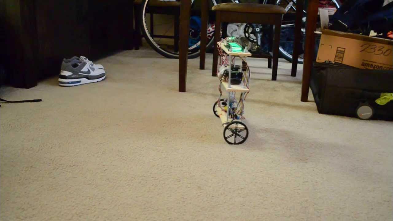 PiBBOT V2 - Balancing Robot using a Raspberry PI - YouTube
