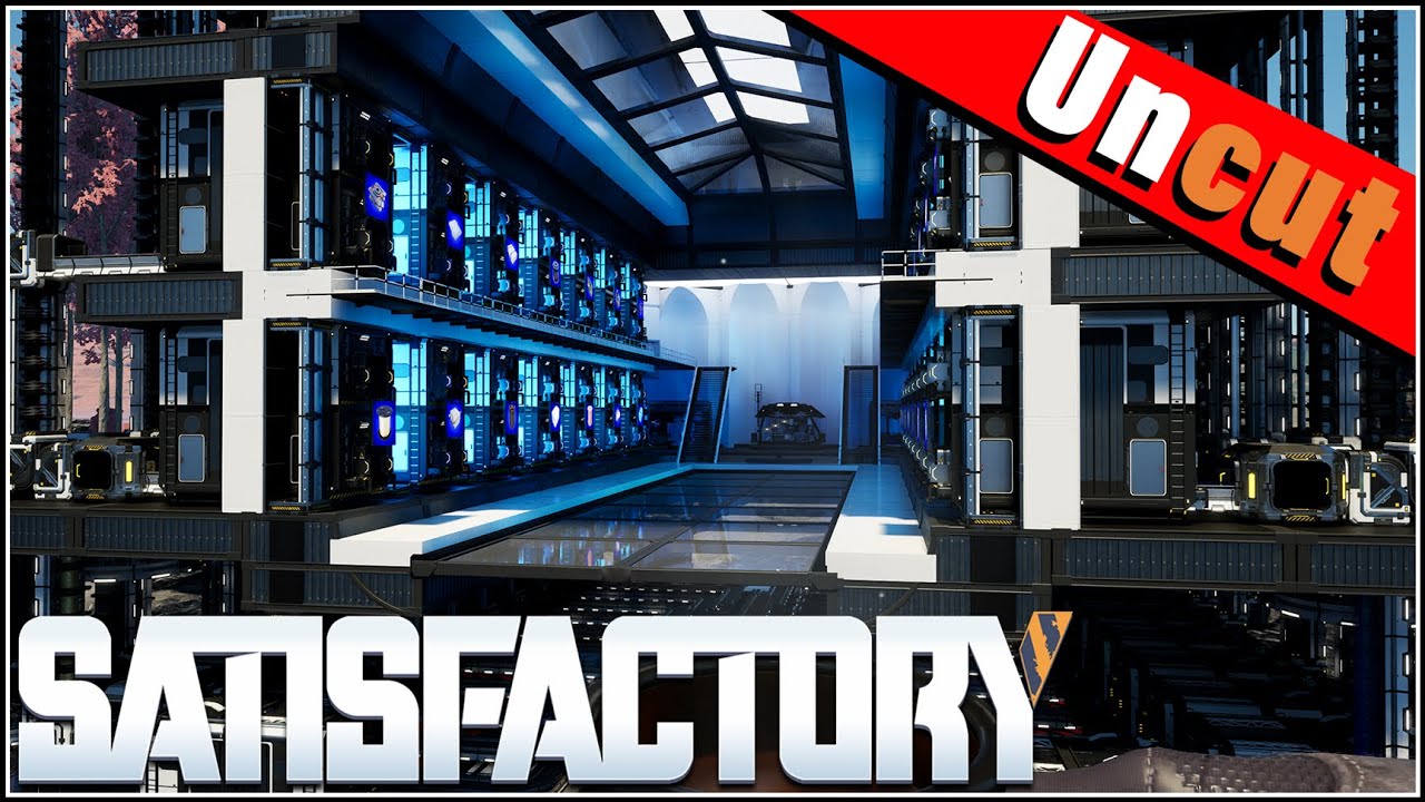 Satisfactory storage room uncut - YouTube