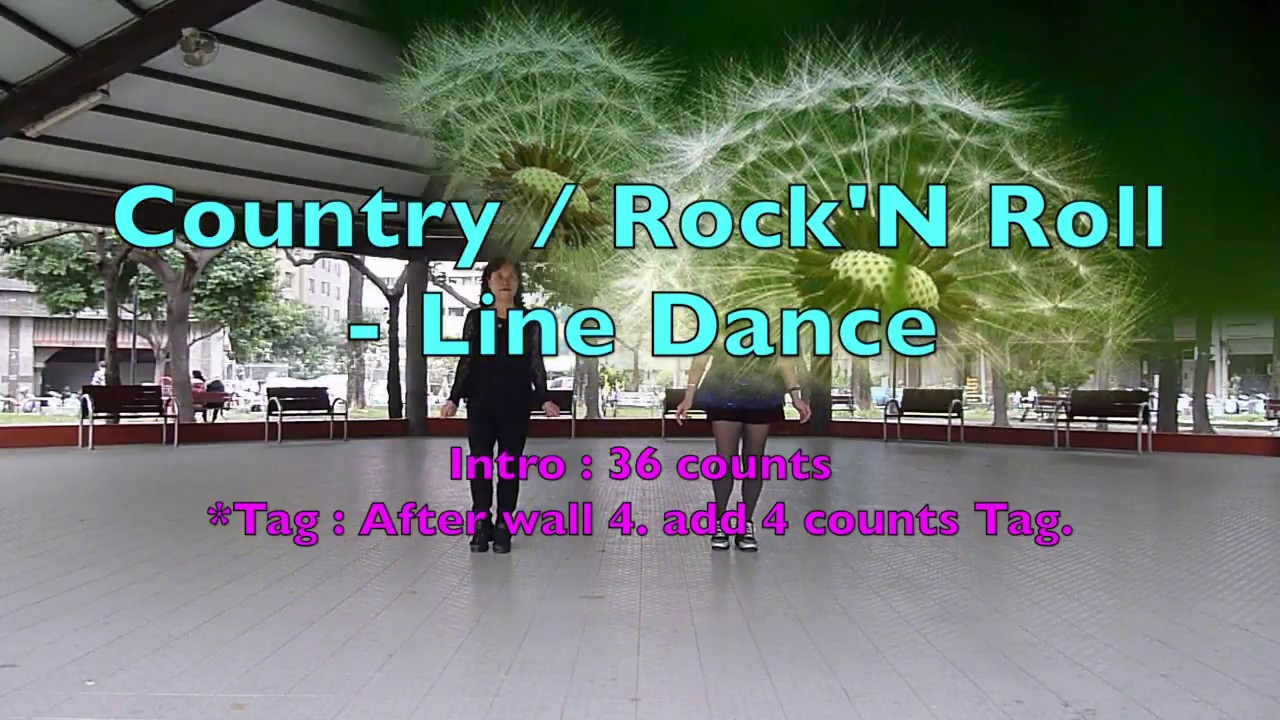 Country / Rock'N Roll Line Dance - YouTube