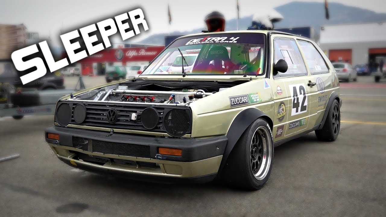 VW Golf MK2 2.0L ITB's 9000rpm with Sequential Gearbox & Paddle ...