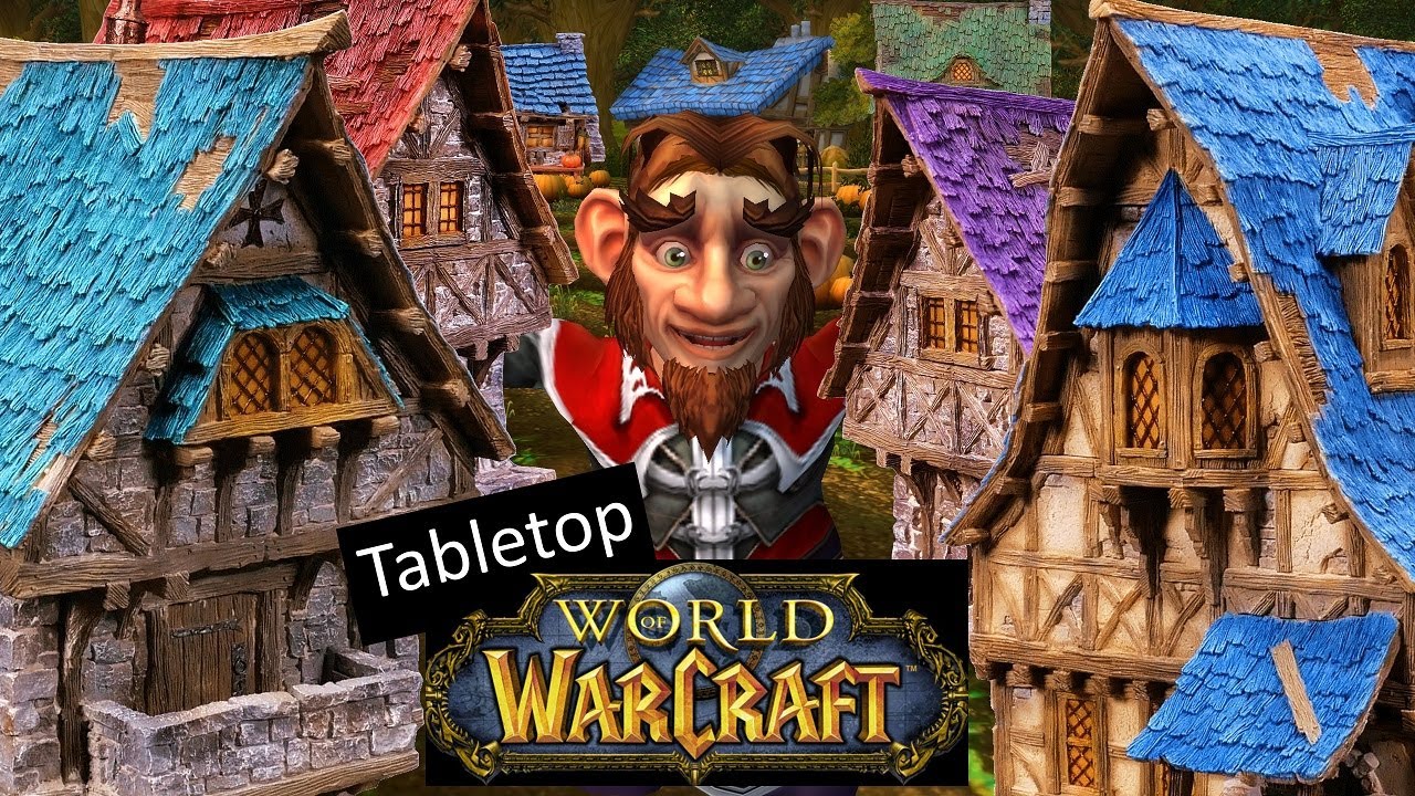 Tabletop World of Warcraft! The Colorful Buildings Make Us Happy ...
