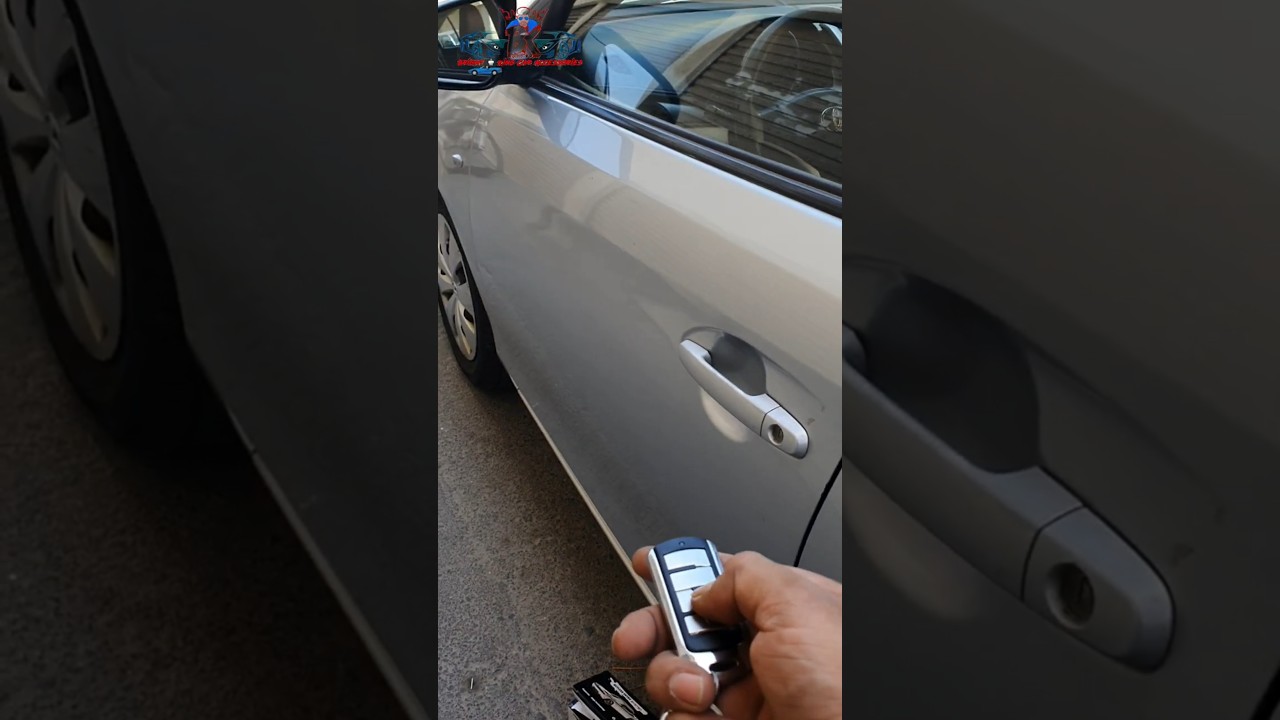 Toyota Yaris 2014 - 17 installed Door Lock Unlock Remote keyless Entry ...