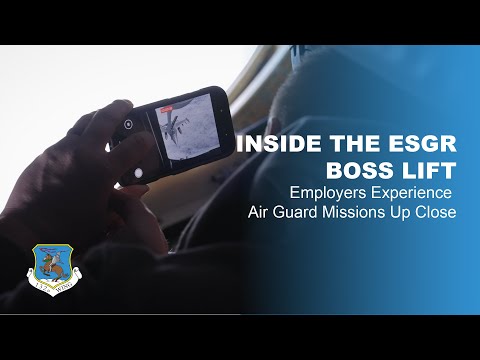 Inside the ESGR Boss Lift: Employers Experience Air Guard Missions Up Close
