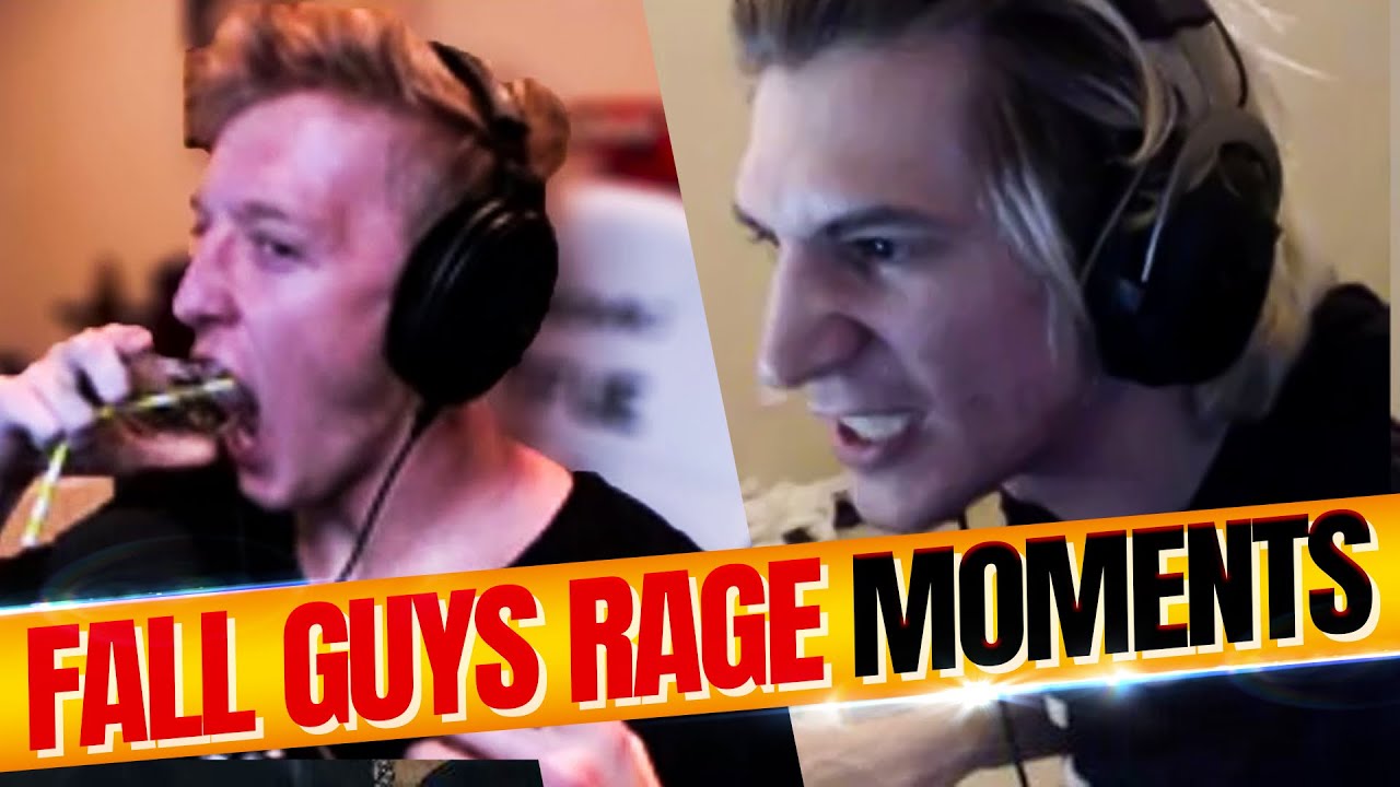 ULTIMATE Fall Guys RAGE Compilation...! - YouTube