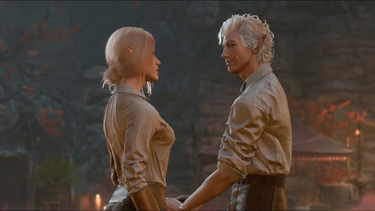 Astarion's confession | Hug scene (Baldur's Gate 3) - YouTube