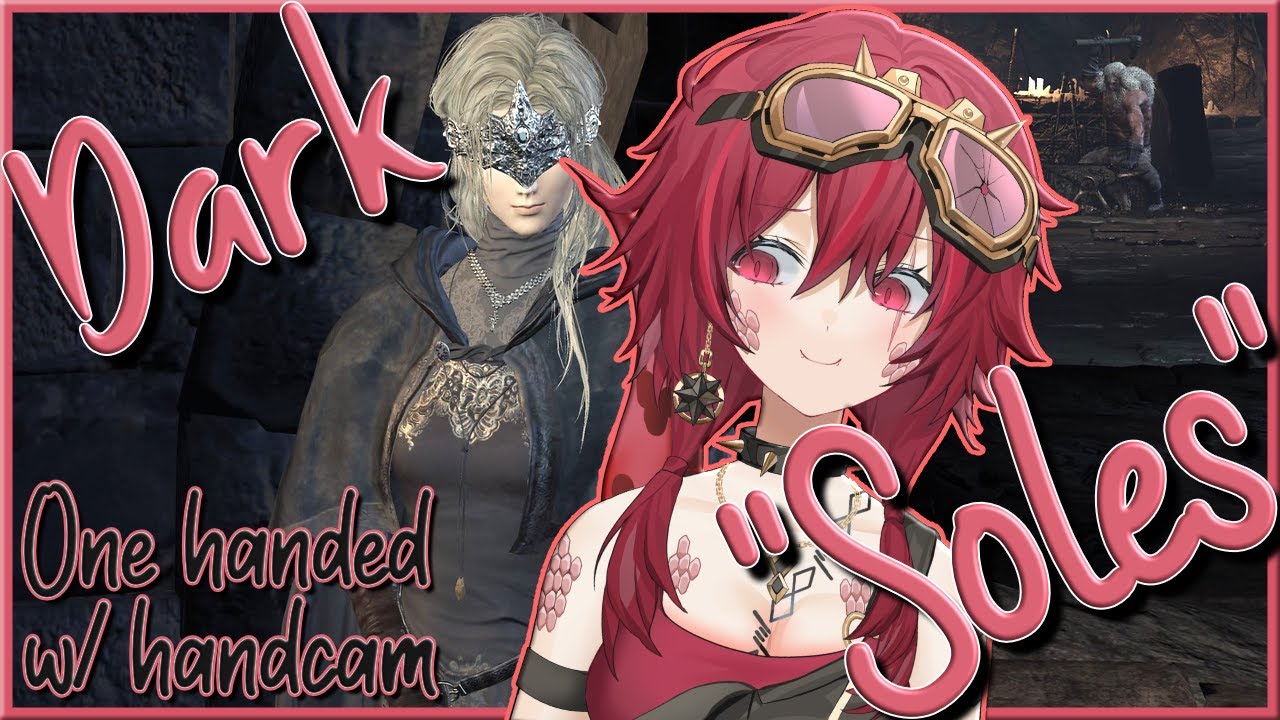 My ashy legs produce snake dust | ONE HANDED Run w/ Handcam [Dark Souls ...