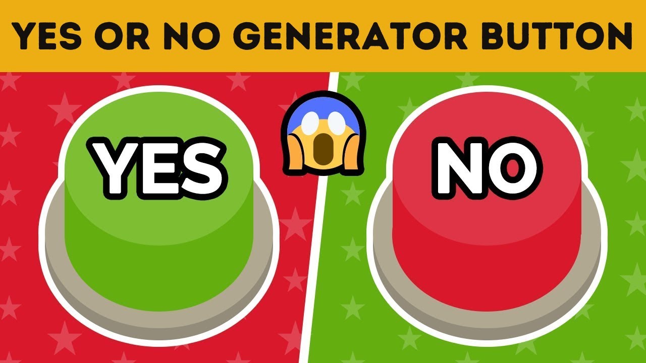 Yes or No Generator Button - YouTube