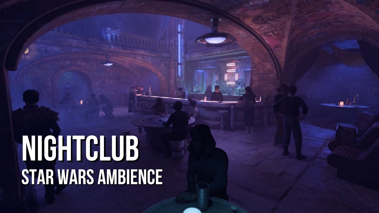 Nightclub | Star Wars Outlaws Ambience | Loud Music, Chatter - YouTube