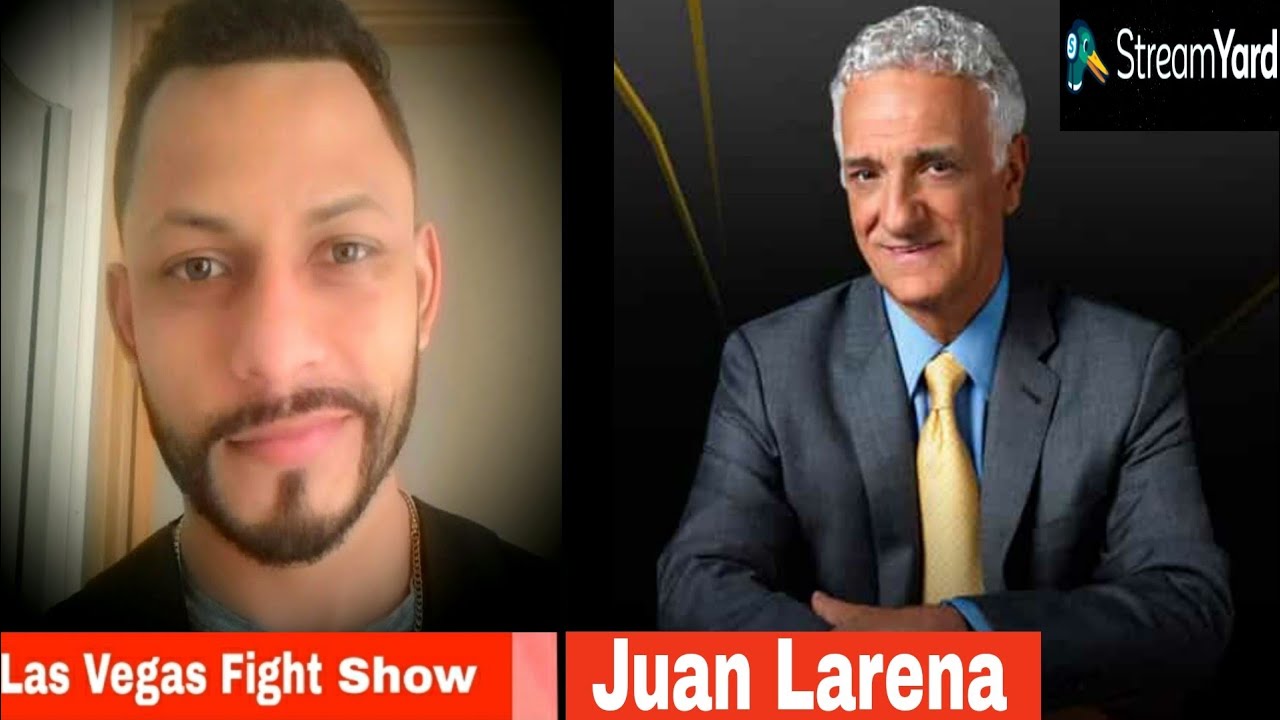 EntrevistaDon Juan Larena sobre chocolatito,Estrada, Billy Joe Saunders ...