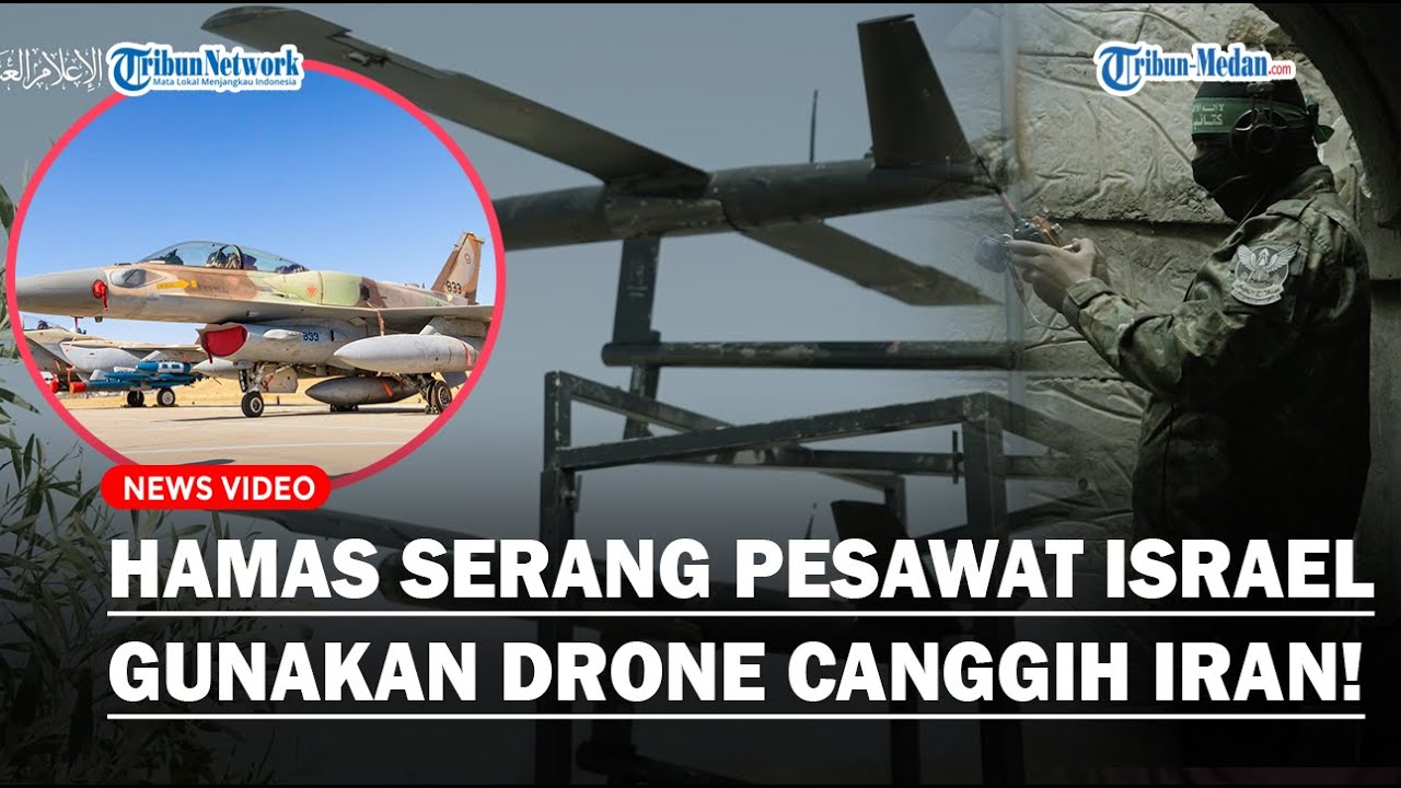 PANGKALAN UDARA ISRAEL Diserang Drone Mematikan Hamas 'Zouari', Dua ...