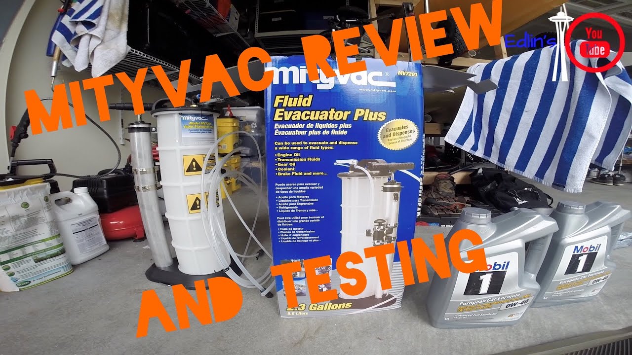MityVac Fluid Evacuation - LONG term Review - YouTube