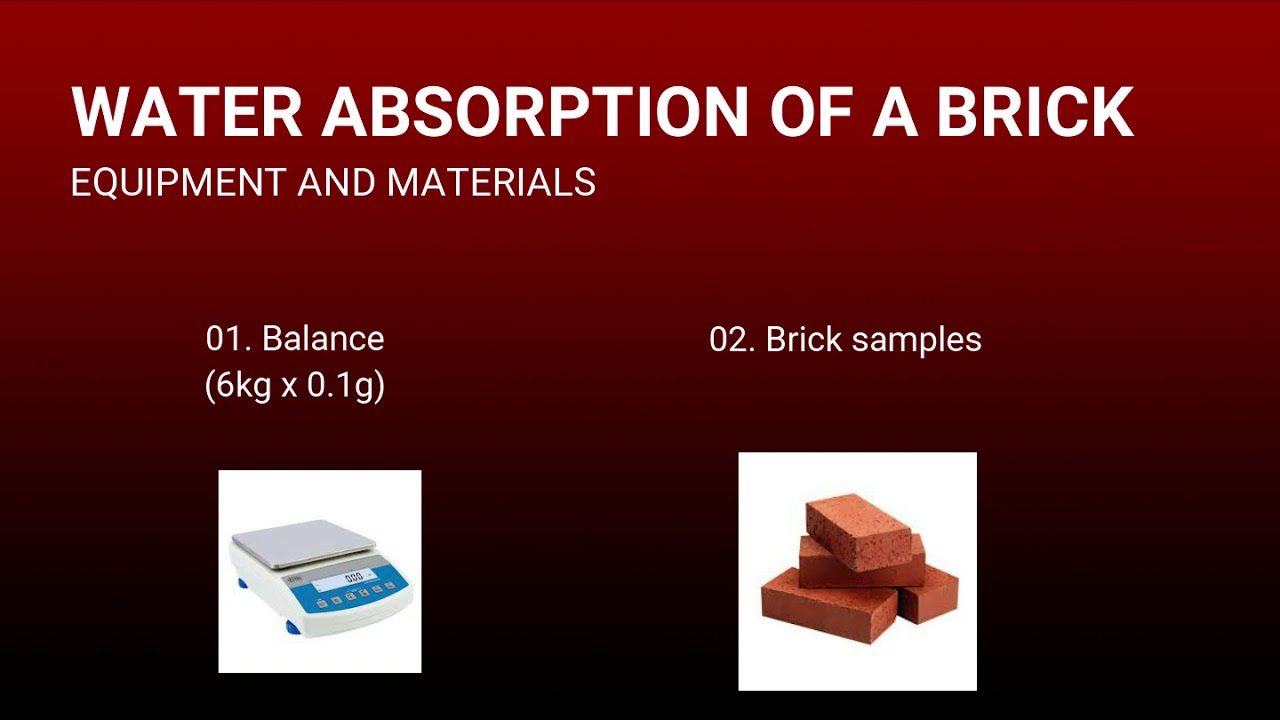 DAC 11503-Density, Water Absorption and Compressive Strength of a Brick ...