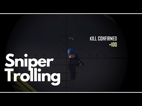 Sniping people with a sniper in border rp | Trolling