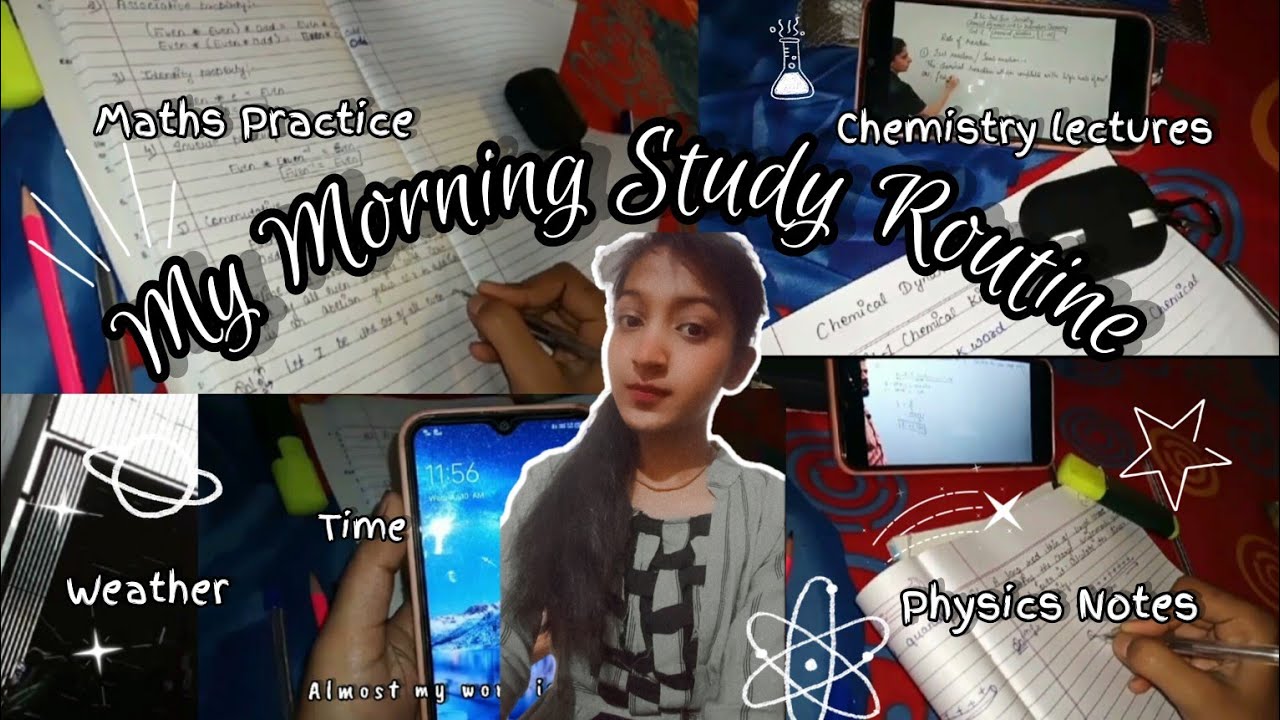 Morning Study Routine 🌷| STUDY WITH Me 💟 | Chhavi Pal Vlogs - YouTube