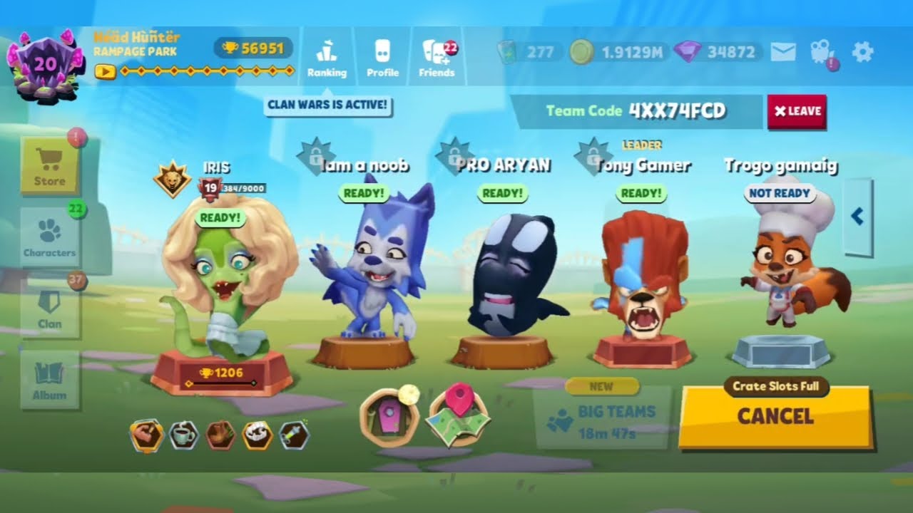 Zooba Squad Iris Jack Wanda Duke Nix Pounce Pitch New Item Gameplay ...