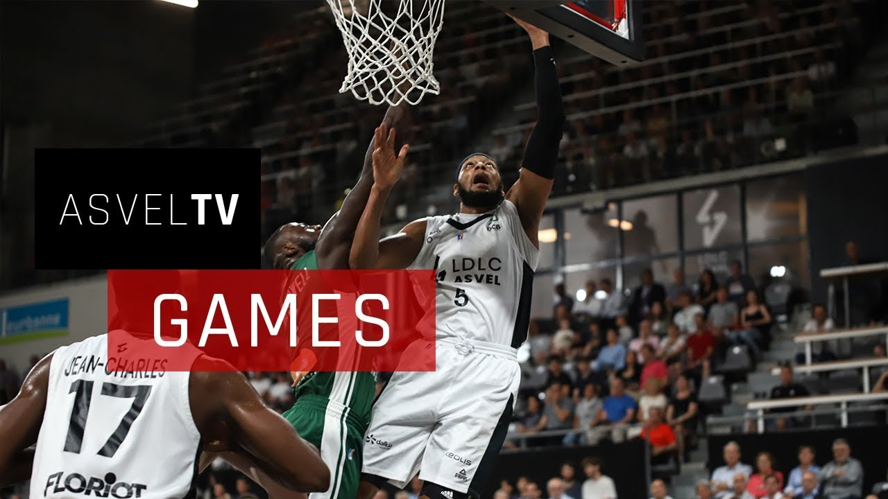 LDLC ASVEL vs Nanterre (1/2 finale - match 1) - YouTube